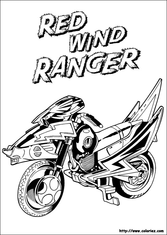 Power Rangers 7, Disegni per bambini da colorare